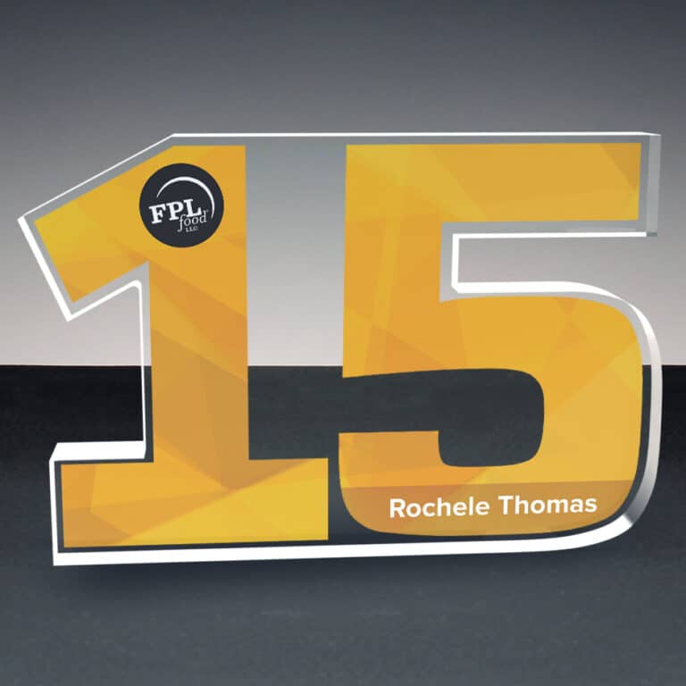 Numbers, Acrylic - Glassical Designs