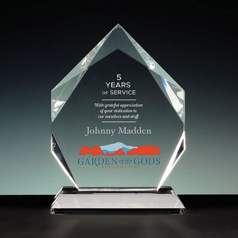 Optic Crystal Awards | Glassical Designs Corporate Recognition