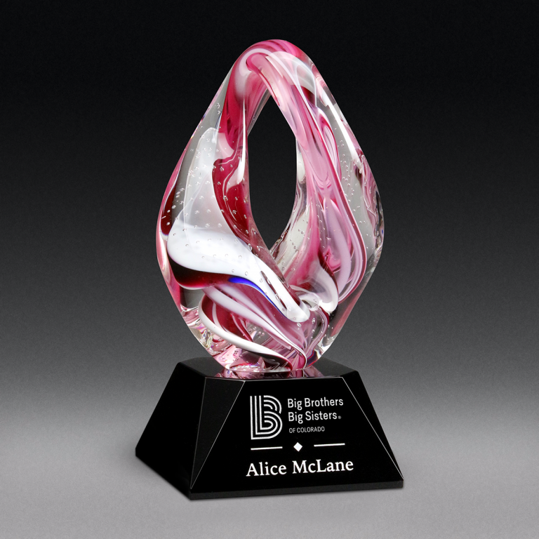 Art Glass Awards Glassical Designs Unique Awards And Recognition