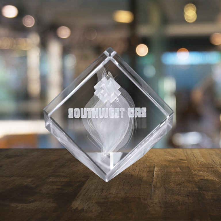 Cut Corner Cube, Optic - Glassical Designs