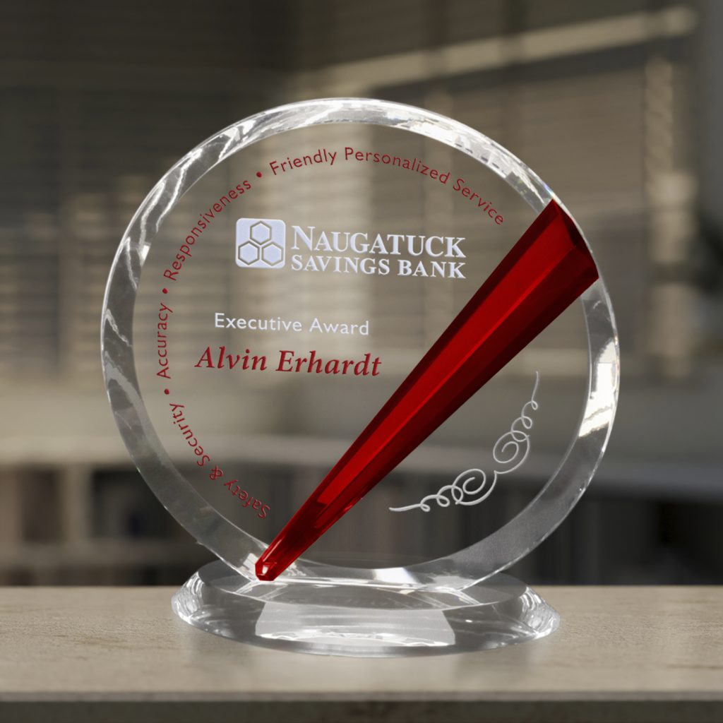 Danbury Ruby Circle - Glassical Designs