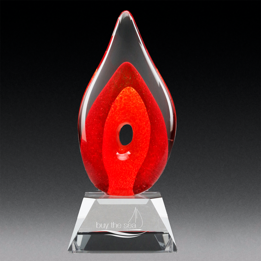Art Glass Awards Glassical Designs Unique Awards And Recognition