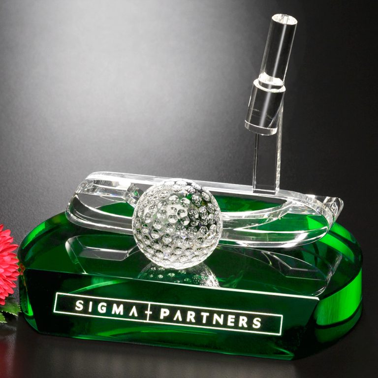 Putter Award, Green Optic - Glassical Designs