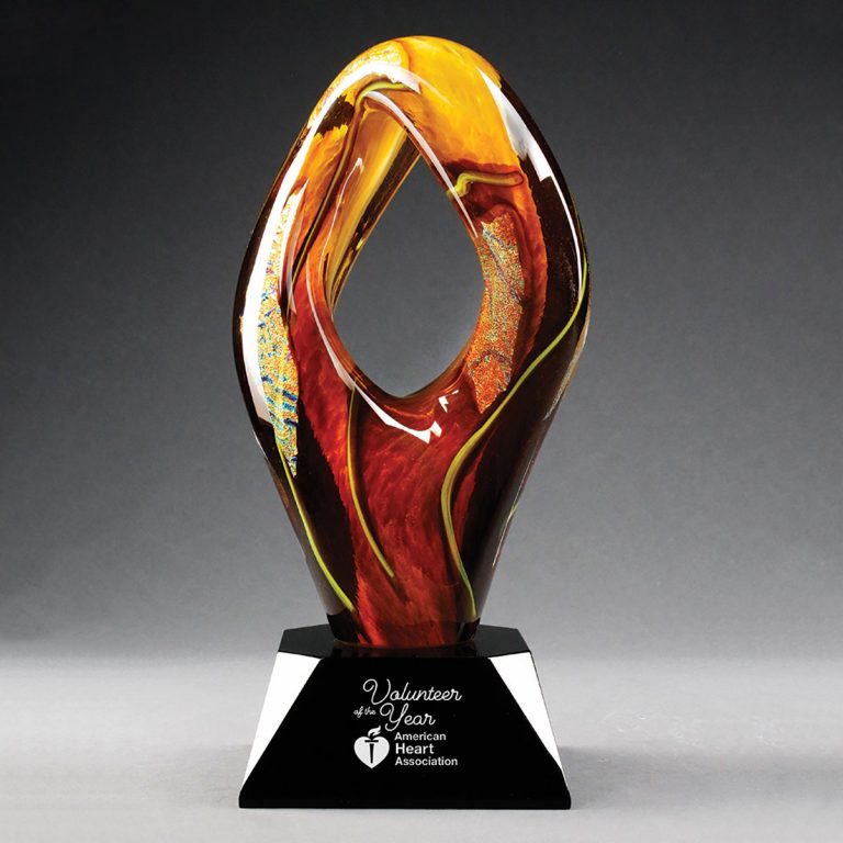 Art Glass Award | Fantasy | Glassical Designs Crystal Awards & Trophies