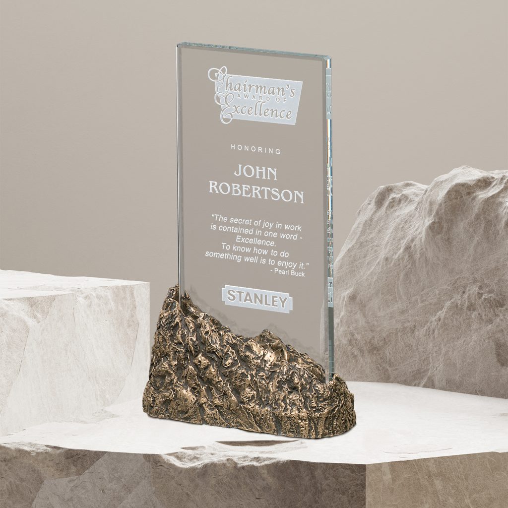 Summit Stone Award, Optic & Stone - Glassical Designs
