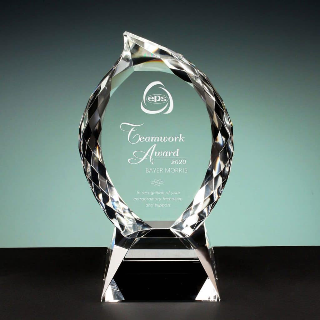 Torch Award | Torchlight | Glassical Designs Fine Crystal Awards